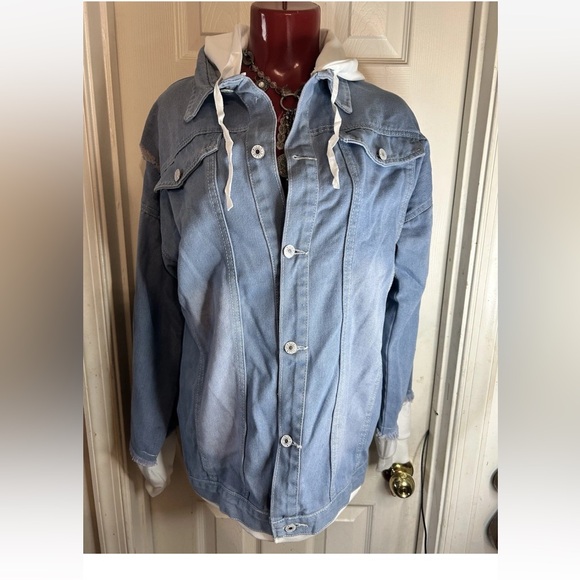 Jackets & Coats | New Naruto X Streetwear Soft Denim Jacket Anim Uchiha ...